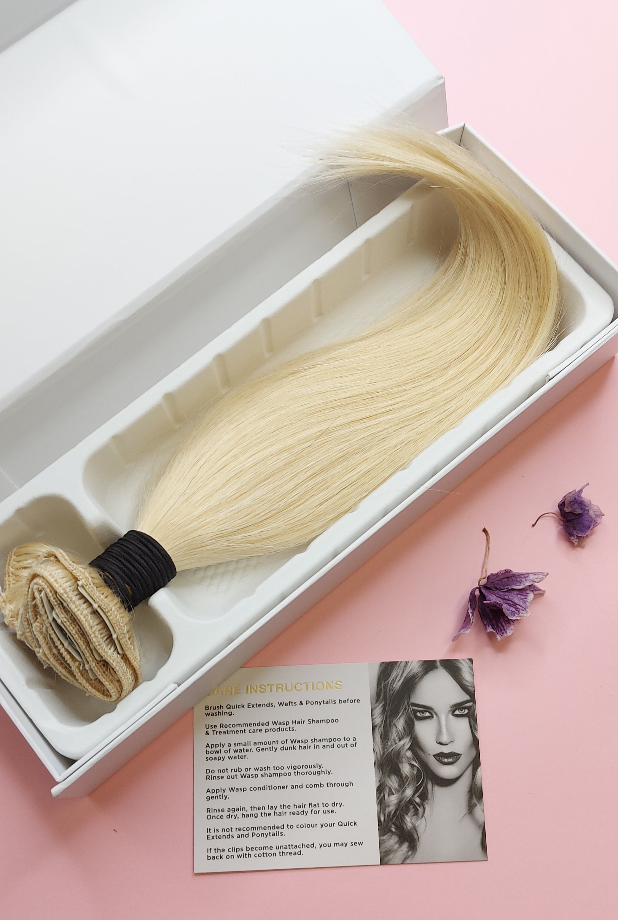 WASP Hair - 12" Clip In Hair Extensions Deluxe Box